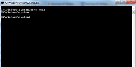 Quickly Find Out The Current Working Directory When Using Windows Command Prompt I Have A PC