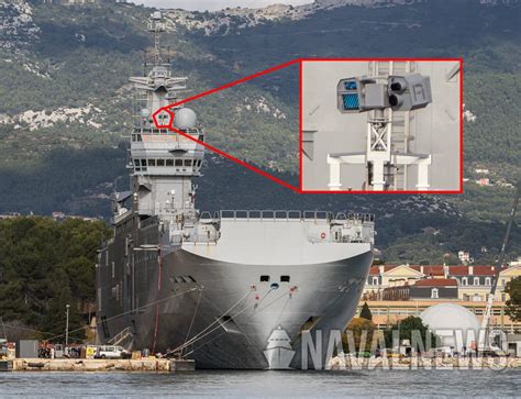 French Navy Fits New Eoir Systems Aboard Mistral Class Lhds Naval News
