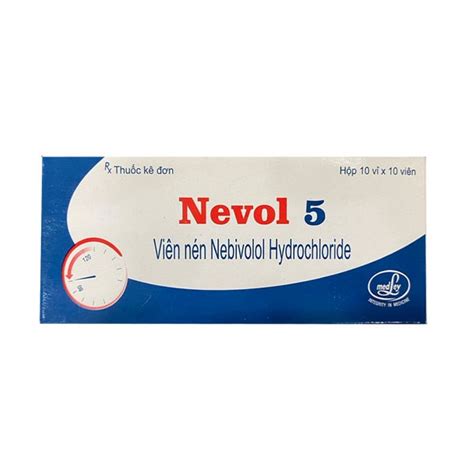 Nevol 5 Trị Tăng Huyết áp Vô Căn 10 Vỉ X 10 Viên 10 2024