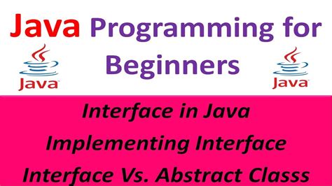 Interface In Java Extending And Implementing Interfaces Java Full Course Part 08 Youtube
