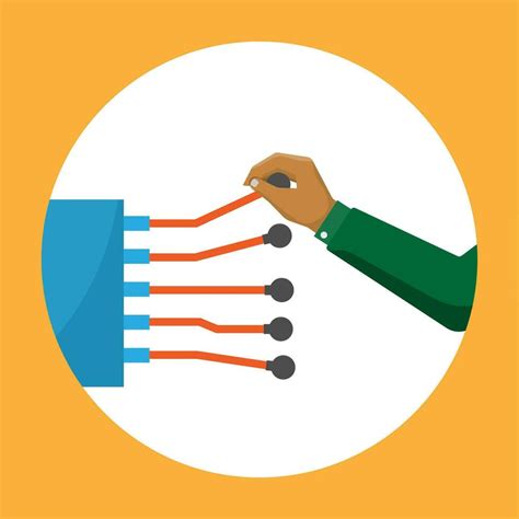 Simple Vector Hand Catching Or Push Crane Gear Controller Driving And Controller Machine