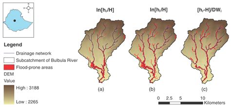 Dem Based Approaches For The Delineation Of Flood Prone Areas In An