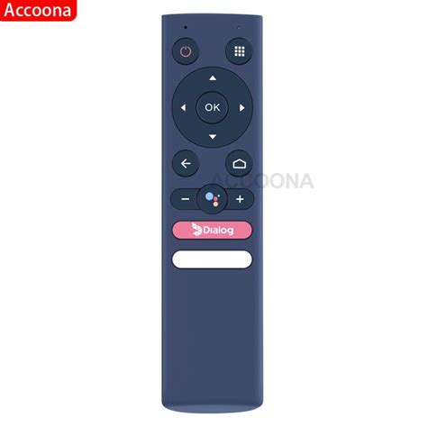 Voice Remote Control For Dialog Television Tv Viu Mini Dv6067h Android Tv Box Darazlk