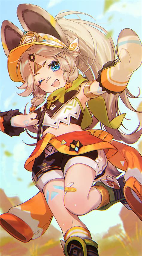 Kachina Genshin Impact Drawn By Pon2oo Danbooru