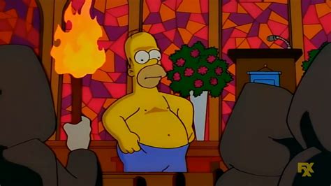 Shirtless Drawn Cartoon Boys And Men Shirtless And Naked Homer Simpson In