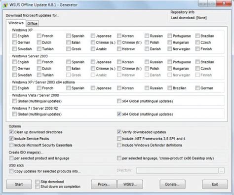 WSUS Windows Offline Update Updated GHacks Tech News