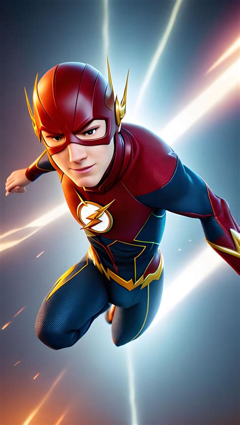 The Flash Pixar Style By Veesyrsfantasy Ai On Deviantart