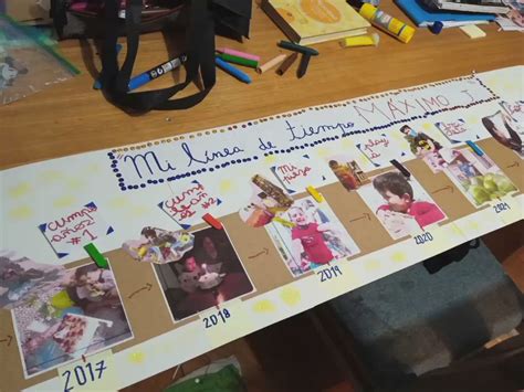 Linea De Vida Creativa Para Niños