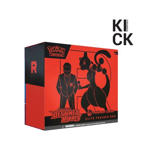 Pokemon Box Rivals Elite Center 2025 Scarlet Violet Kick Essentials