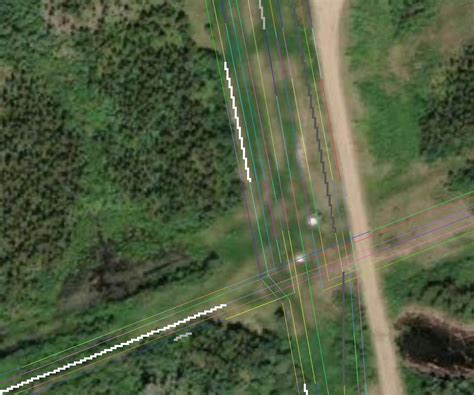 Rasterization Only Sections Of Line Linestring Rasterized In Qgis Geographic Information