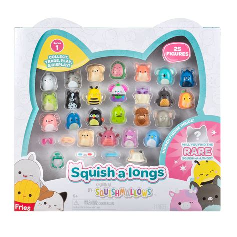 25 Pack Squish A Longs Series 1 Squishmallow Toys Brickheads