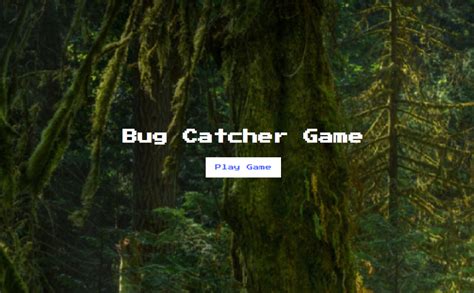 Bug Catching Game Using Html Css In Vanillajs With Source Code Sourcecodester