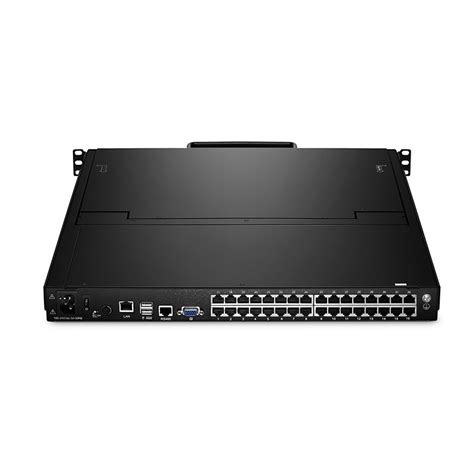 173″ 32 Port Cat5 Lcd Kvm Over Ip Switch 1 Local 1 Remote Access Kinan High Quality Kvm