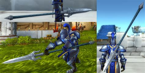 The Grip And Sheathing Placement For This Kyrian Spear Model Is Awful R Wow