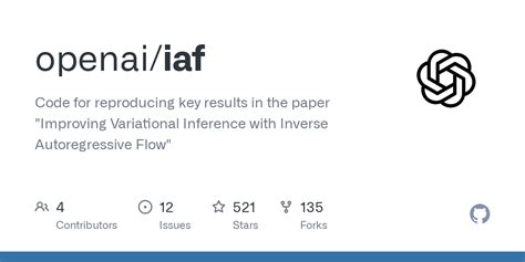 Github Openai Iaf Code For Reproducing Key Results In The Paper Improving Variational
