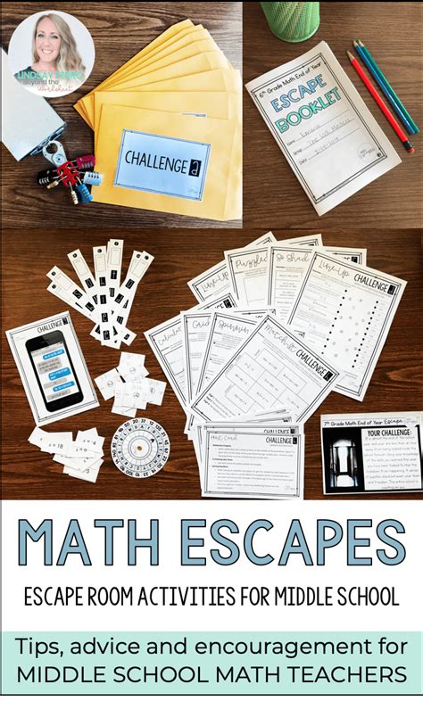 Math Escapes Escape Room Style Activities In The Middle School Math Classroom Lindsay Perro