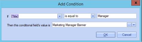 On Premise Using Conditional Fields Exclaimer Knowledge Base
