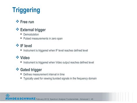 spectrum analyzer fundamentals advanced spectrum analysis ppt