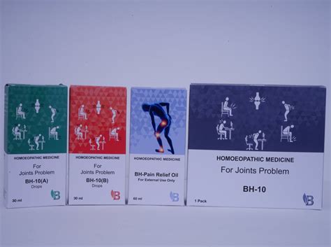 BH-10 (For Joints Problems) – Combo Pack – BHVP HOMEO PHARMA