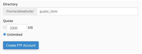 How To Create An FTP Account A Beginners Guide