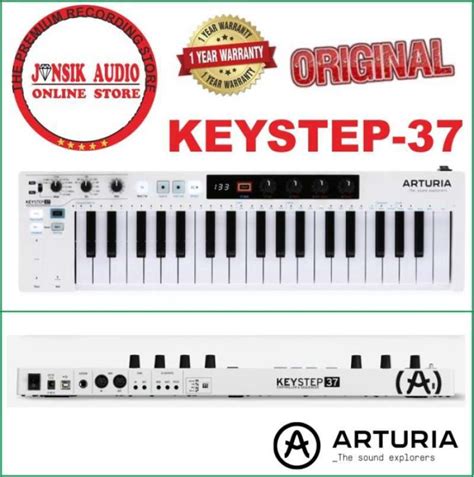 Promo Arturia Keystep37 Keystep 37 Midi Keyboard Controller Diskon 23 Di Seller Melodiya Store