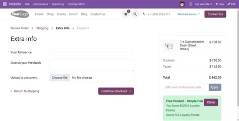 Ecommerce In Odoo Odoo Community Book
