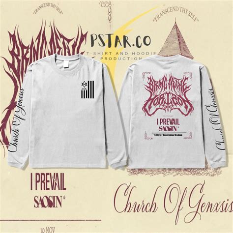 Bmth T Shirt Long Sleeve Bring Me The Horizon Tour Indonesia T Shirt