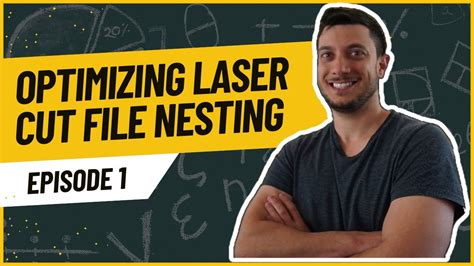 How To Nest Your Laser Cut Designs For Mass Production Youtube