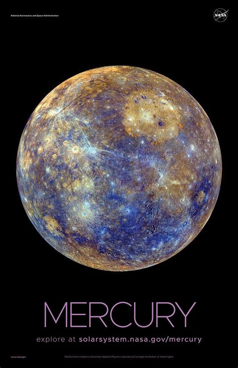 Mercury Poster Version A Nasa Science