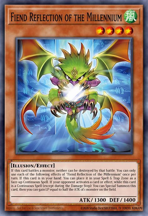 Millennium Fiend Reflection Yu Gi Oh Card Database Ygoprodeck