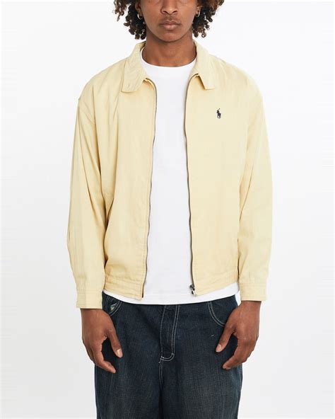 Vintage 90s Polo Ralph Lauren Harrington Jacket M The Real Deal