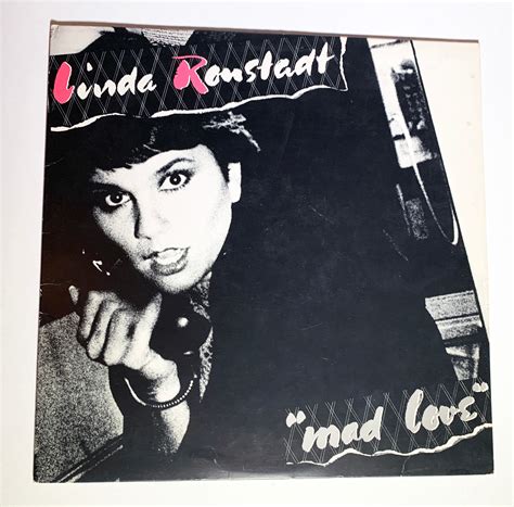 Vintage Linda Ronstadt Mad Love Lp Album Record Vinyl 1980 Original