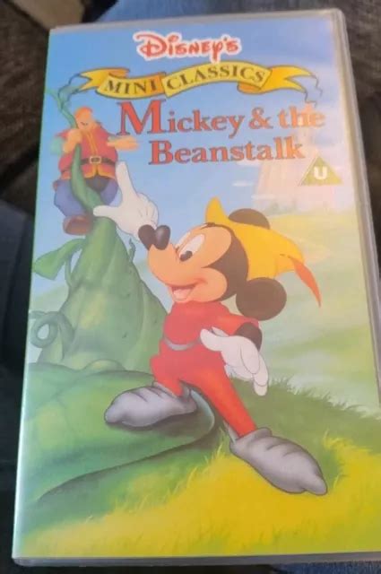 Mickey And The Beanstalk Vhs 1993 £800 Picclick Uk