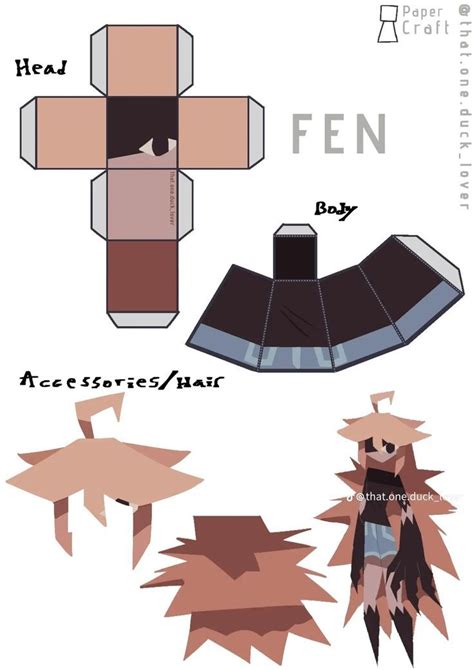 Fen Papercraft For You