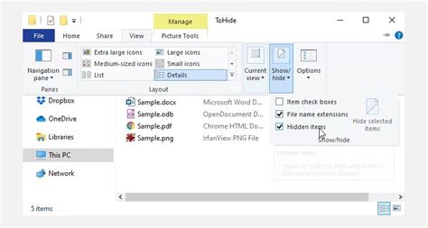 How To Hide Files Folders And Drives In Windows