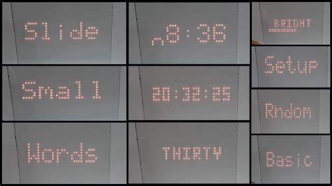 Diy Arduino Holographic Matrix Clock Arduino Maker Pro