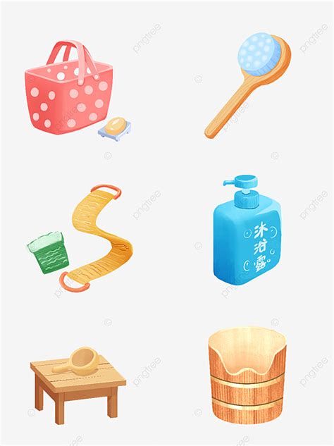 세면 용품 사진 일러스트 세면 용품 벡터 재료 목욕 템플릿 다운로드 세면 용품 Png 일러스트 및 Psd 이미지 무료 다운로드 Pngtree