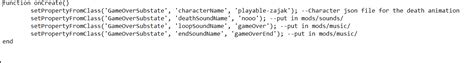 Gameover Lua Script · Issue 4509 · Shadowmariofnf Psychengine · Github