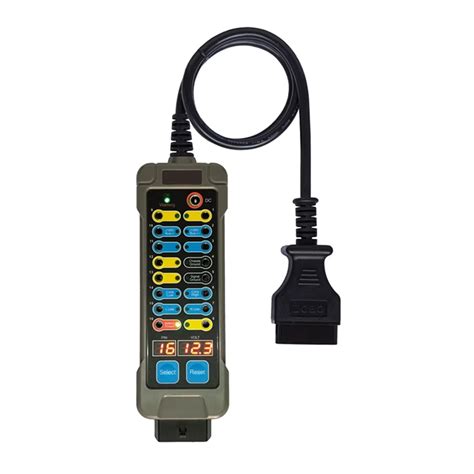 Obd2 Breakout Box 12v 24v Universal Dlc Connector With Pin Out Box For