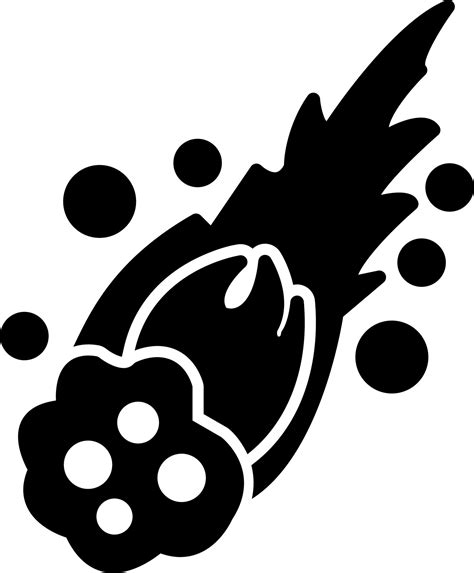 Meteor Vector Icon 20004814 Vector Art At Vecteezy