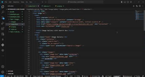 Mahesh Boga On Linkedin Frontend Frontendcompleted Imagegallery Codealpha Softwaredevelopment