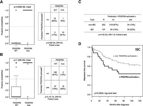 Generation Of A Robust Predictive Model For Pdgfra Activation In Gist Download Scientific