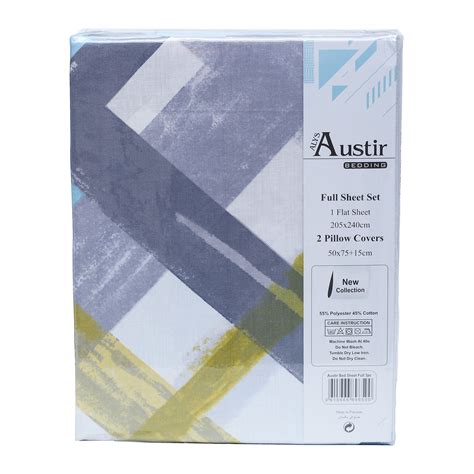 Austir Bed Sheet Double 22 01 Assorted Online At Best Price Lulu Uae