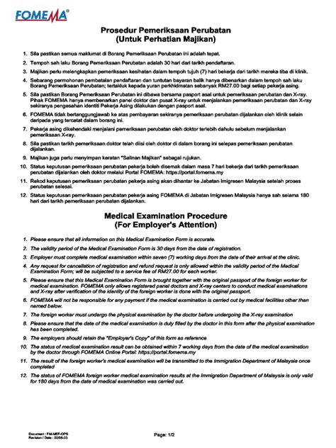 Amalan Utama Fomema Pdf