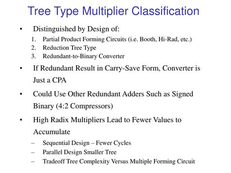 Ppt Full Tree Multipliers Powerpoint Presentation Free Download Id