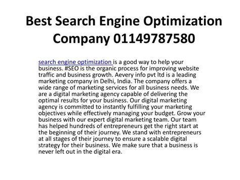 Ppt Best Search Engine Optimization Company 01149787580 Powerpoint