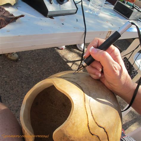 Sew Whats Cooking With Joan Lets Make Art Gourd Art