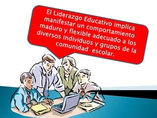 Liderazgo Educativo Pptx