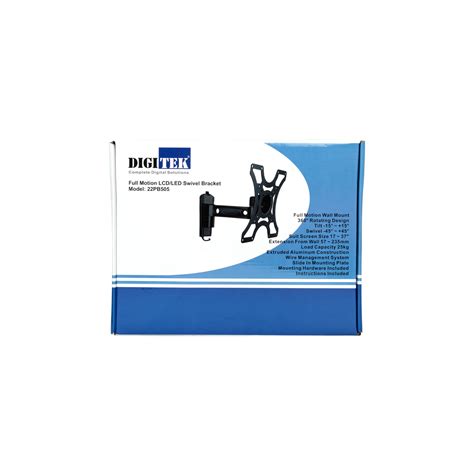 Digitek 17 37 Tilt Swivel And Reach Universal Lcd Bracket 25kg Digitek Pty Ltd