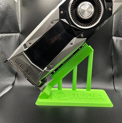 Pci E Gpu Display Stand With Nvidia Logo Etsy